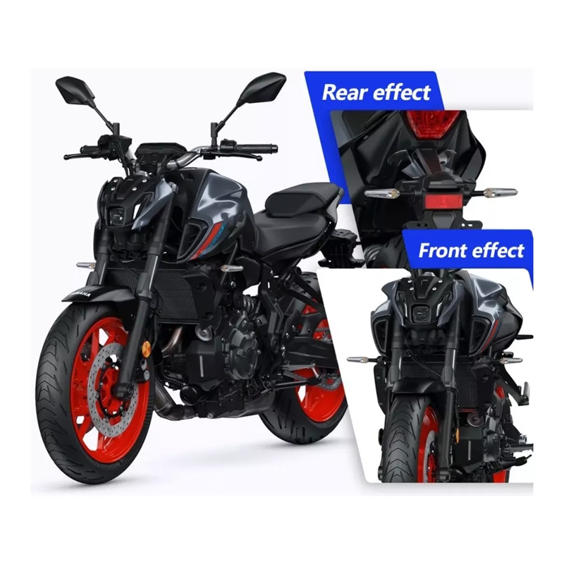 Kit 2 Direccional Led SECUENCIAL Yamaha Mt03 R3 Mt09 Mt10 R15 R6 Fz25 - Importados M y C