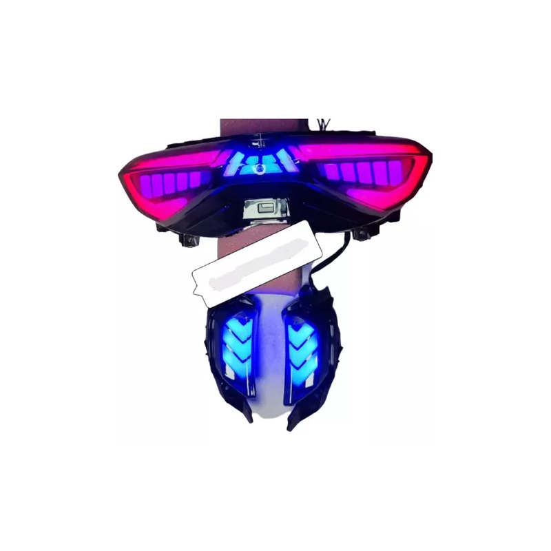 Stop Azul O Rojo + Direccionales Led Yamaha N Max Connected ...